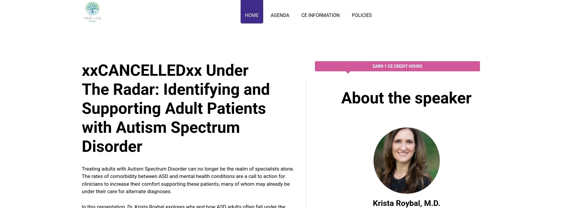 xxCANCELLEDxx Under The Radar: Identifying and Supporting Adult ...
